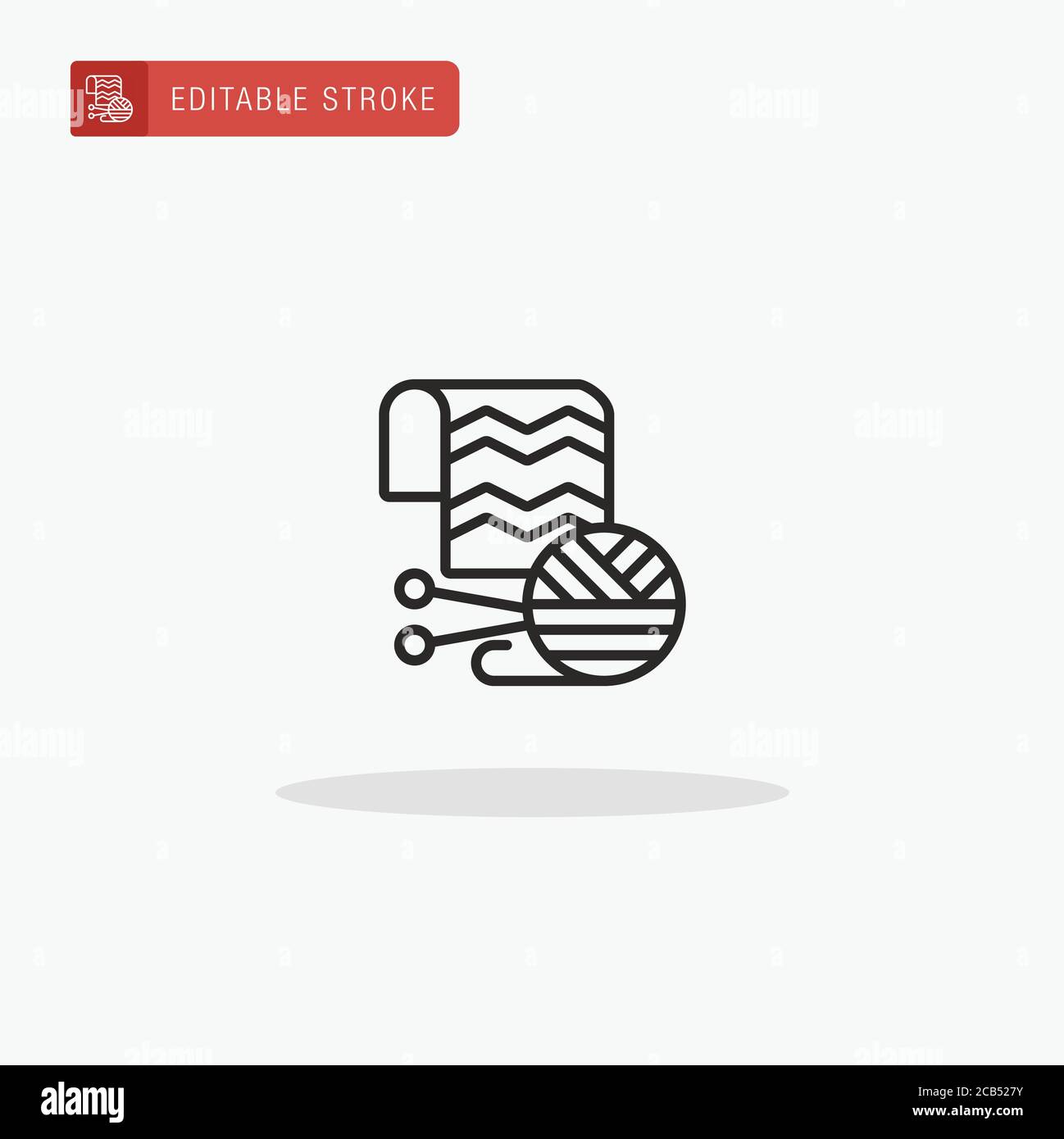 Knitting icon vector. Knitting icon for presentation Stock Vector Image ...