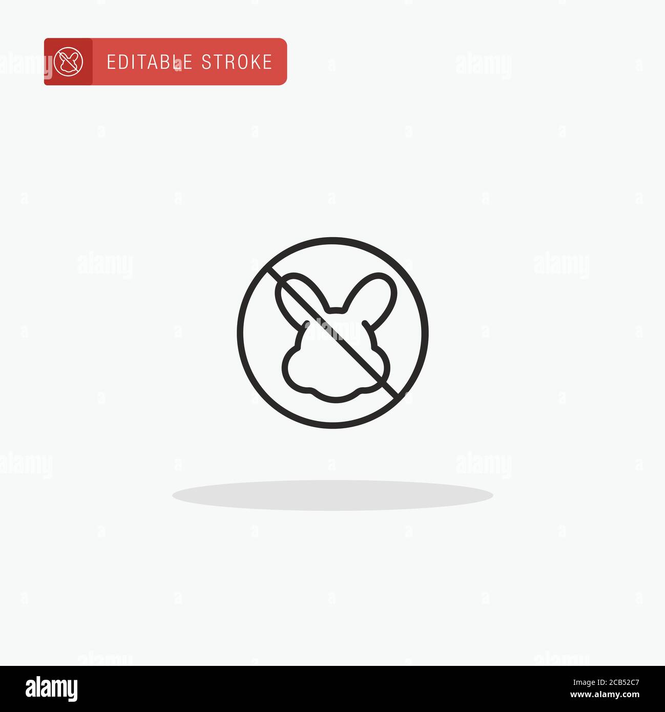 Animal Cruelty icon vector. Animal Cruelty icon for presentation Stock ...