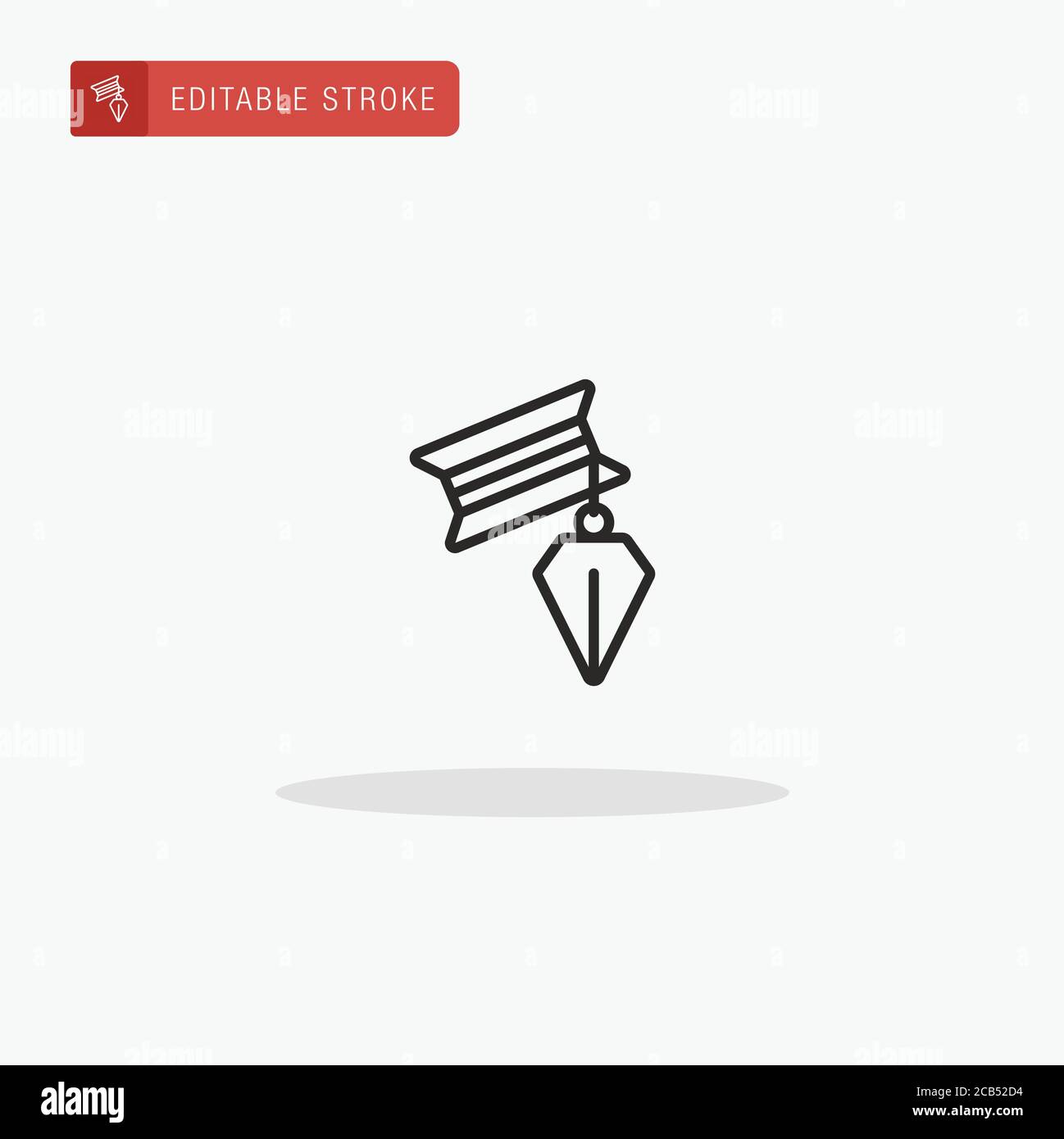 Plumb icon vector. Plumb icon for presentation Stock Vector Image & Art ...