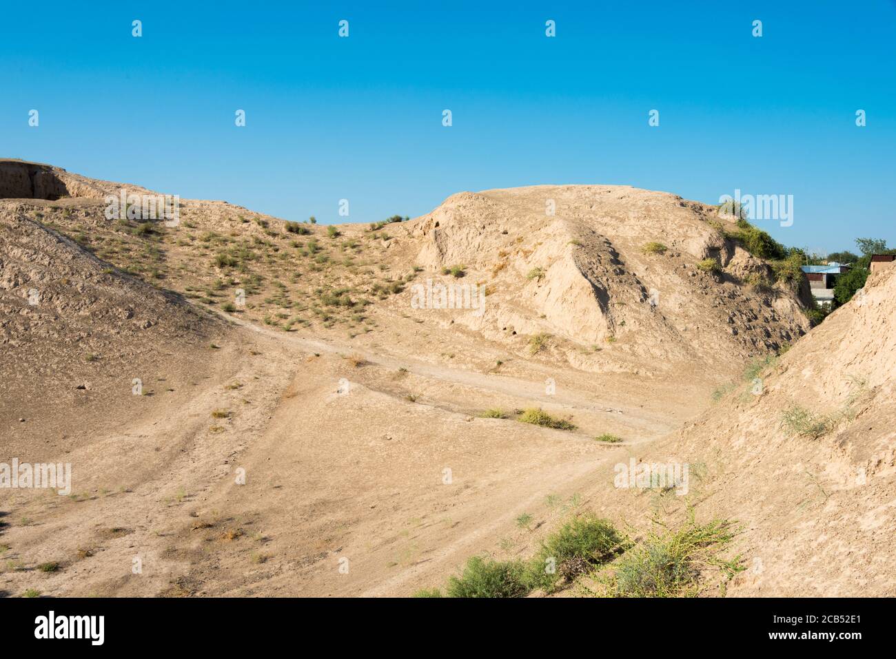 Samarkand, Uzbekistan - Remains of Ancient city of Afrasiyab (500 BC ...