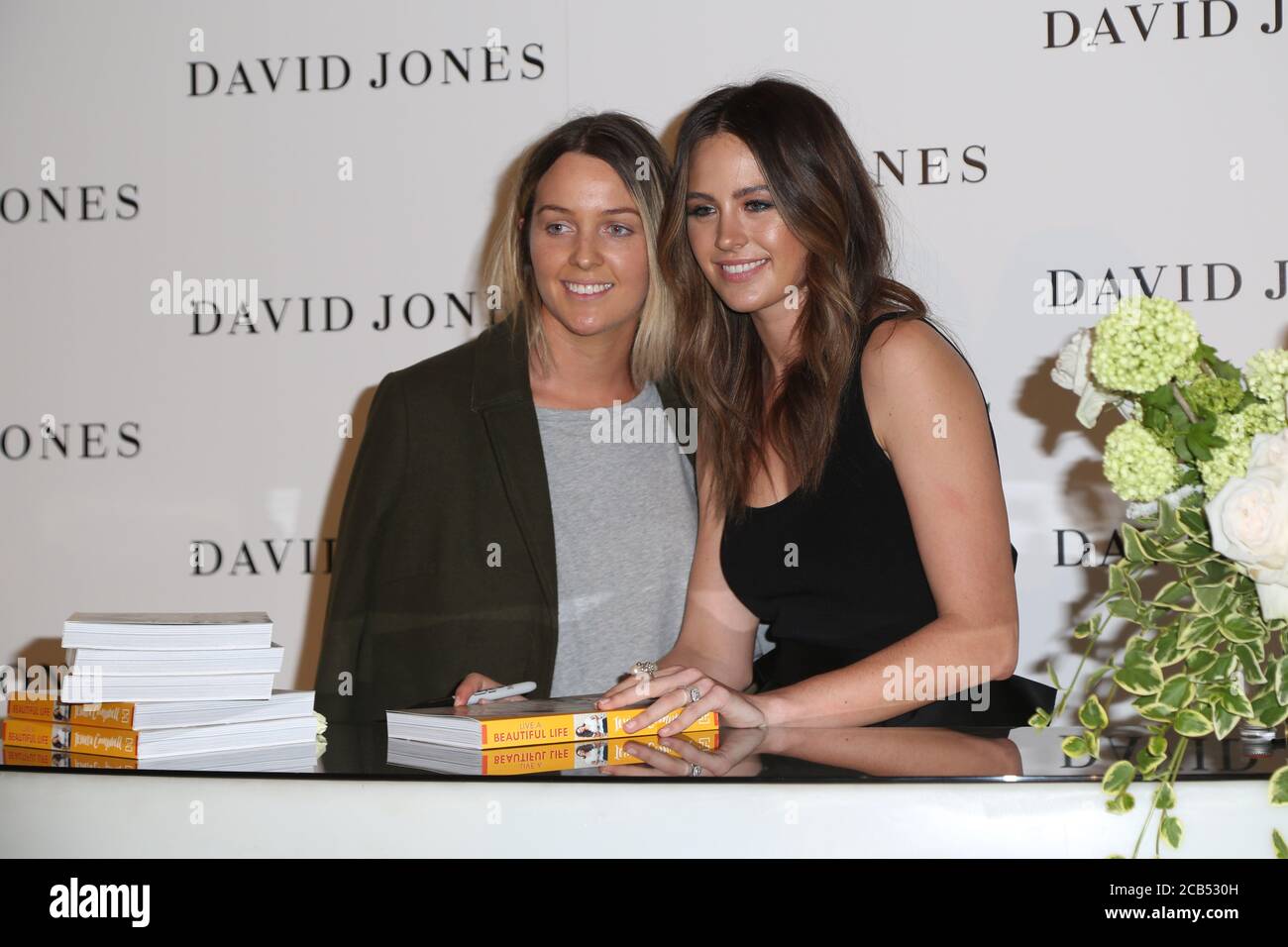 Jesinta Campbell 'Live a Beautiful Life' book signing at David Jones ...