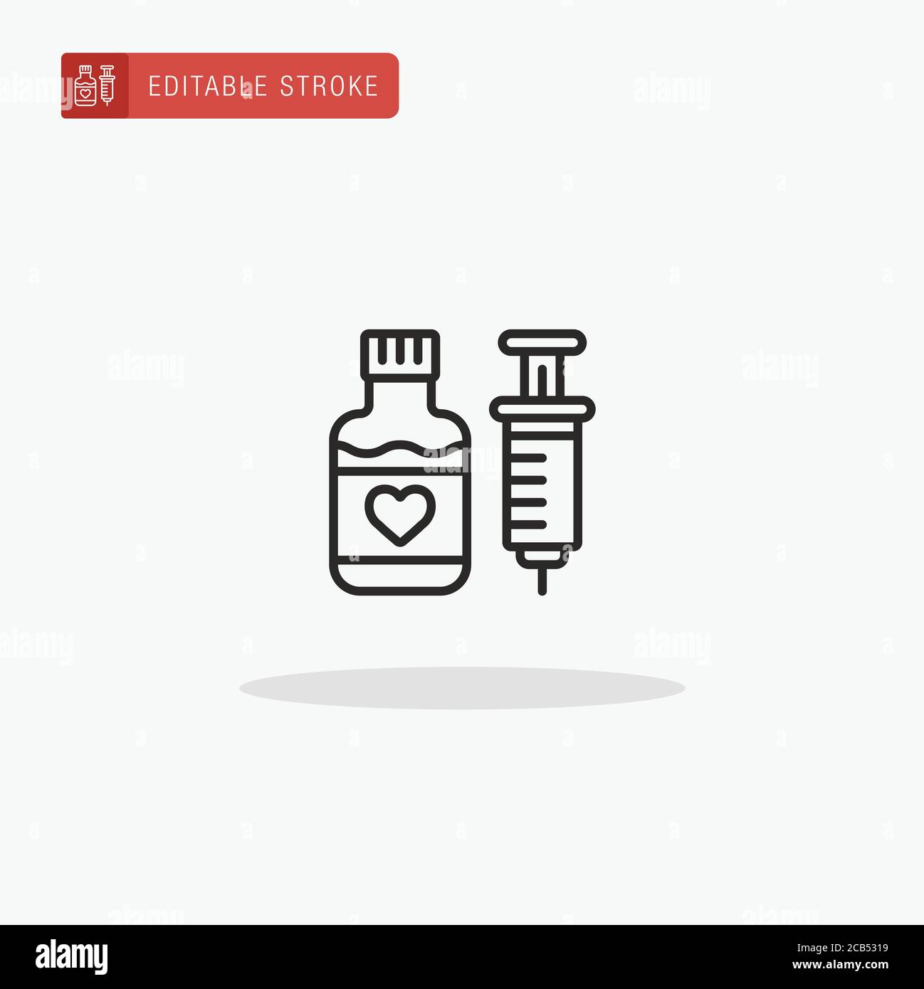 Injection icon vector. Injection icon for presentation Stock Vector ...