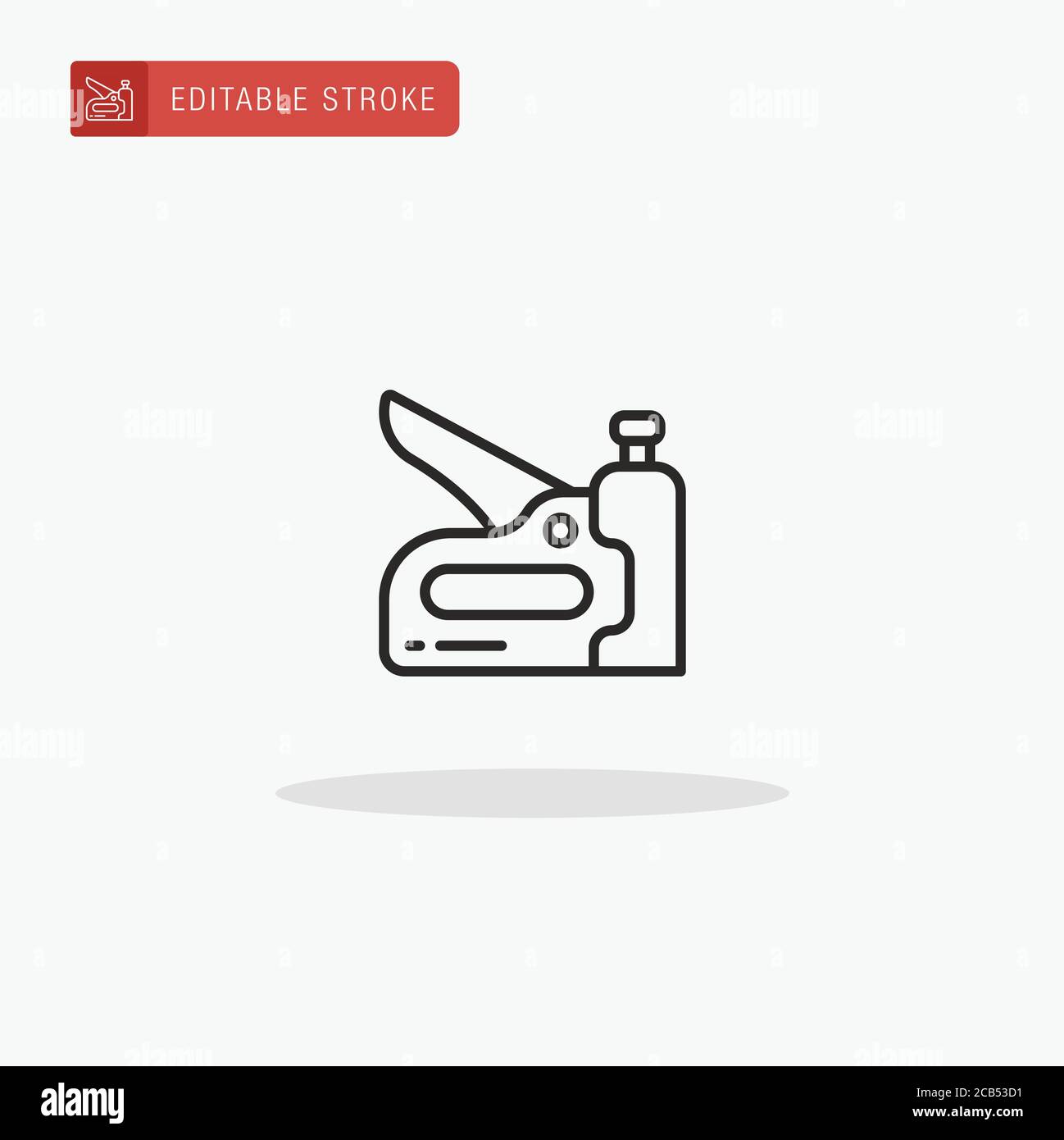 Staple Gun icon vector. Staple Gun icon for presentation Stock Vector ...
