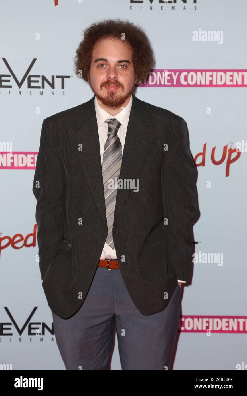 Sam Glissan attends the world premiere red carpet of Cooped Up at Event ...
