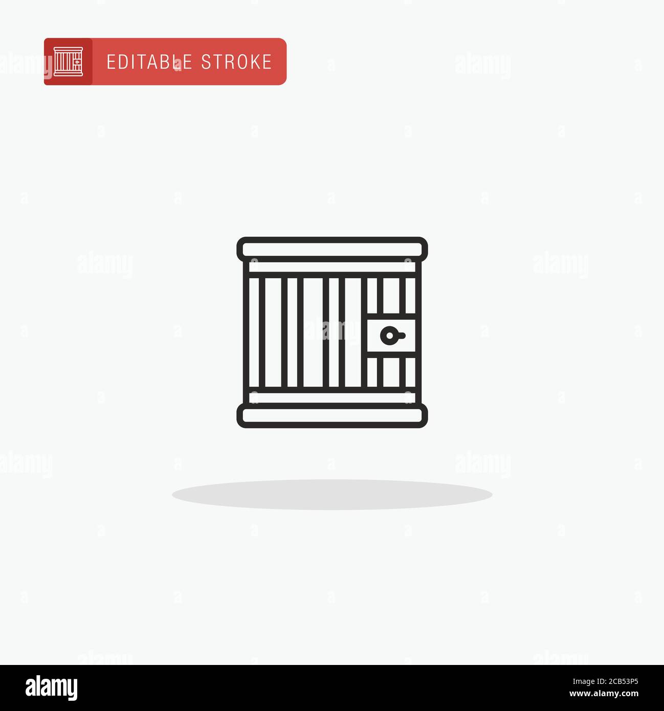 Cage icon vector. Cage icon for presentation Stock Vector Image & Art ...