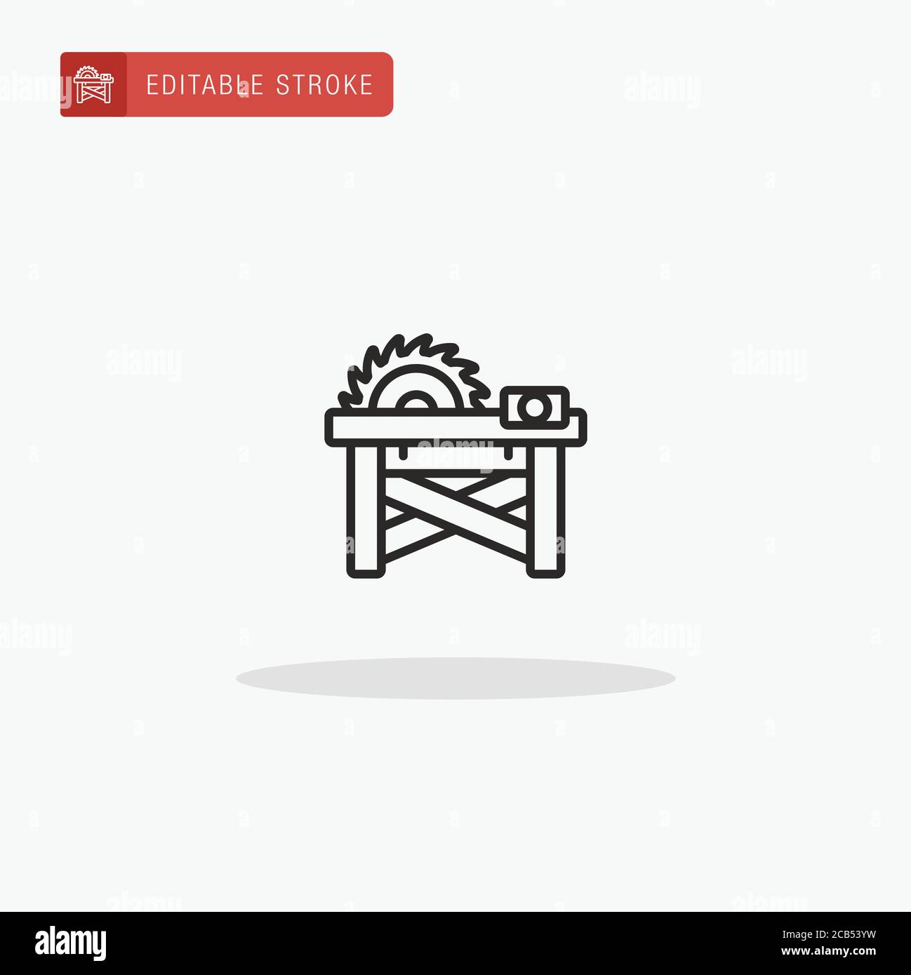 Sawmill icon vector. Sawmill icon for presentation Stock Vector Image ...