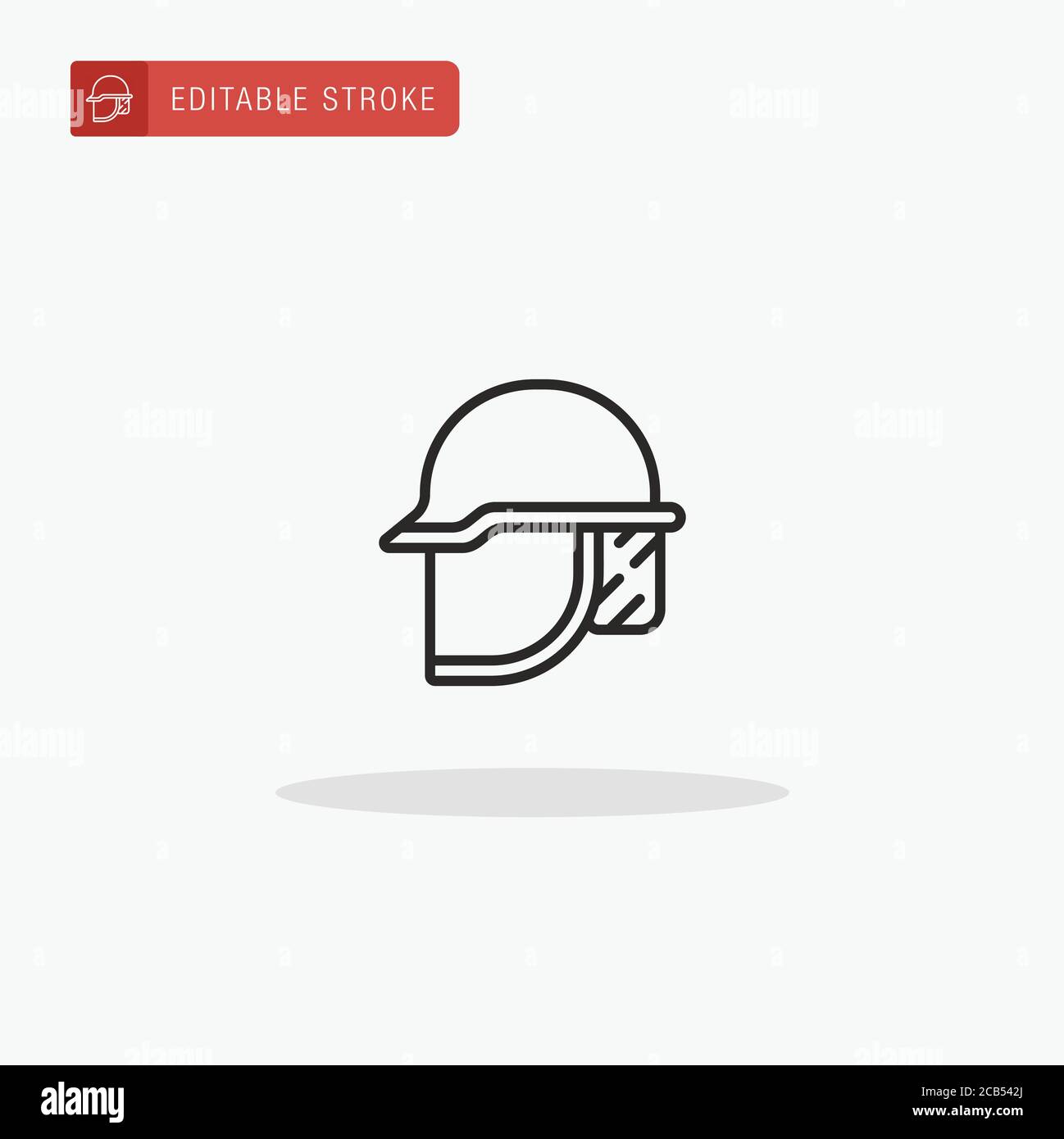 Firefighter Helmet icon vector. Firefighter Helmet icon for ...