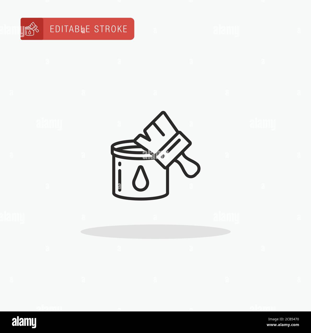 Varnish icon vector. Varnish icon for presentation Stock Vector Image ...