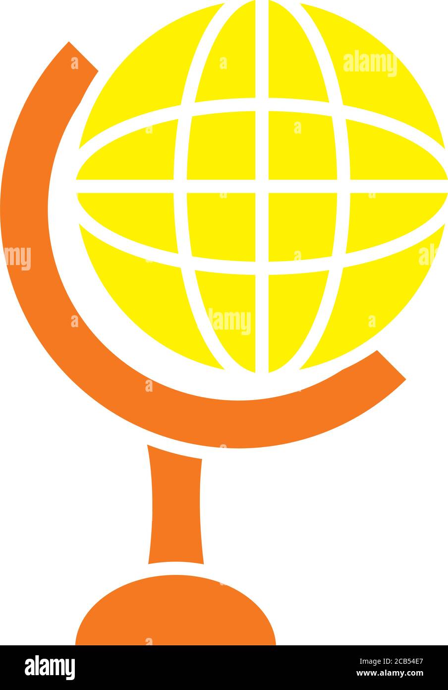 geography tool icon over white background, flat style, vector ...