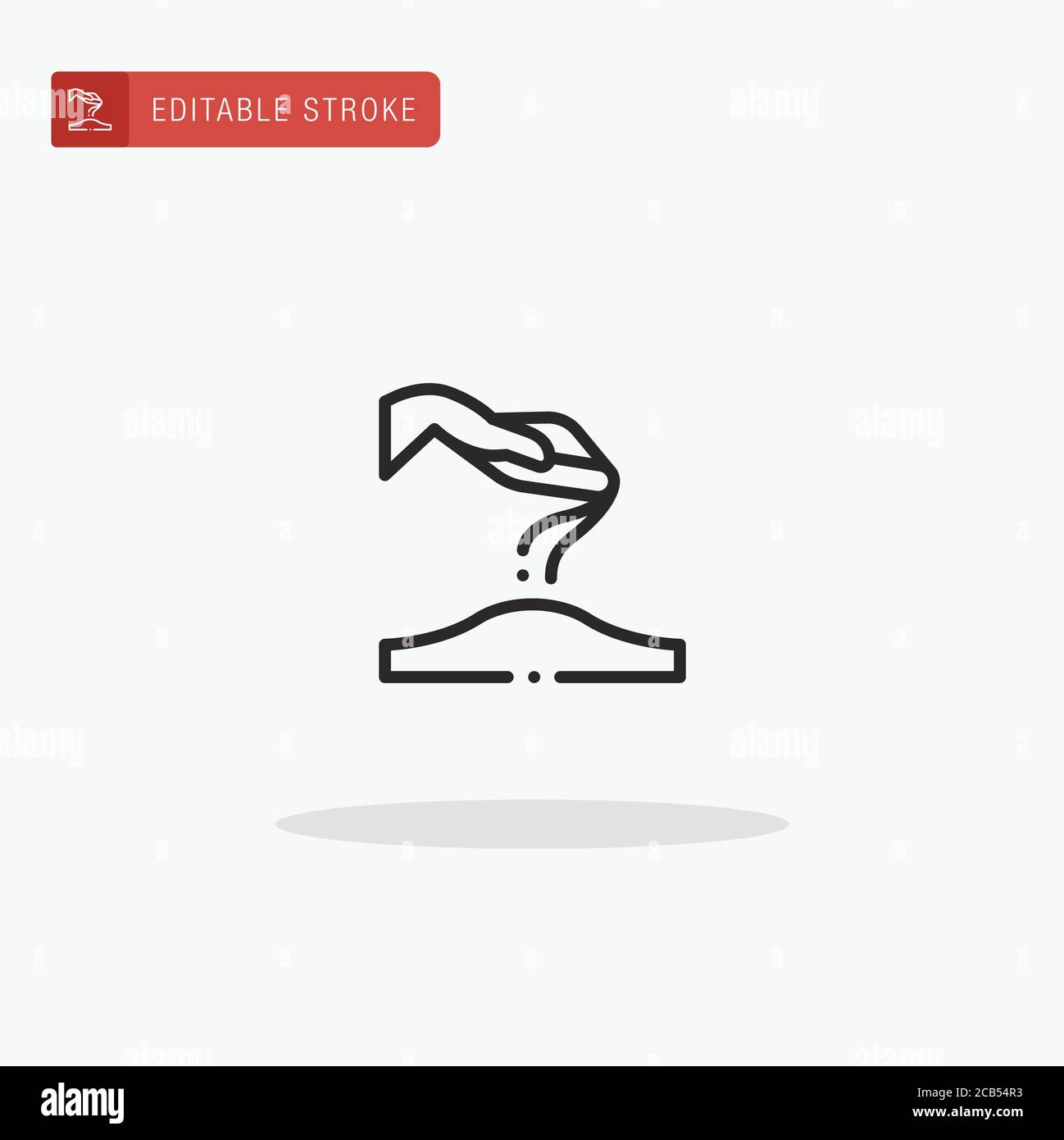 Sand icon vector. Sand icon for presentation Stock Vector Image & Art ...