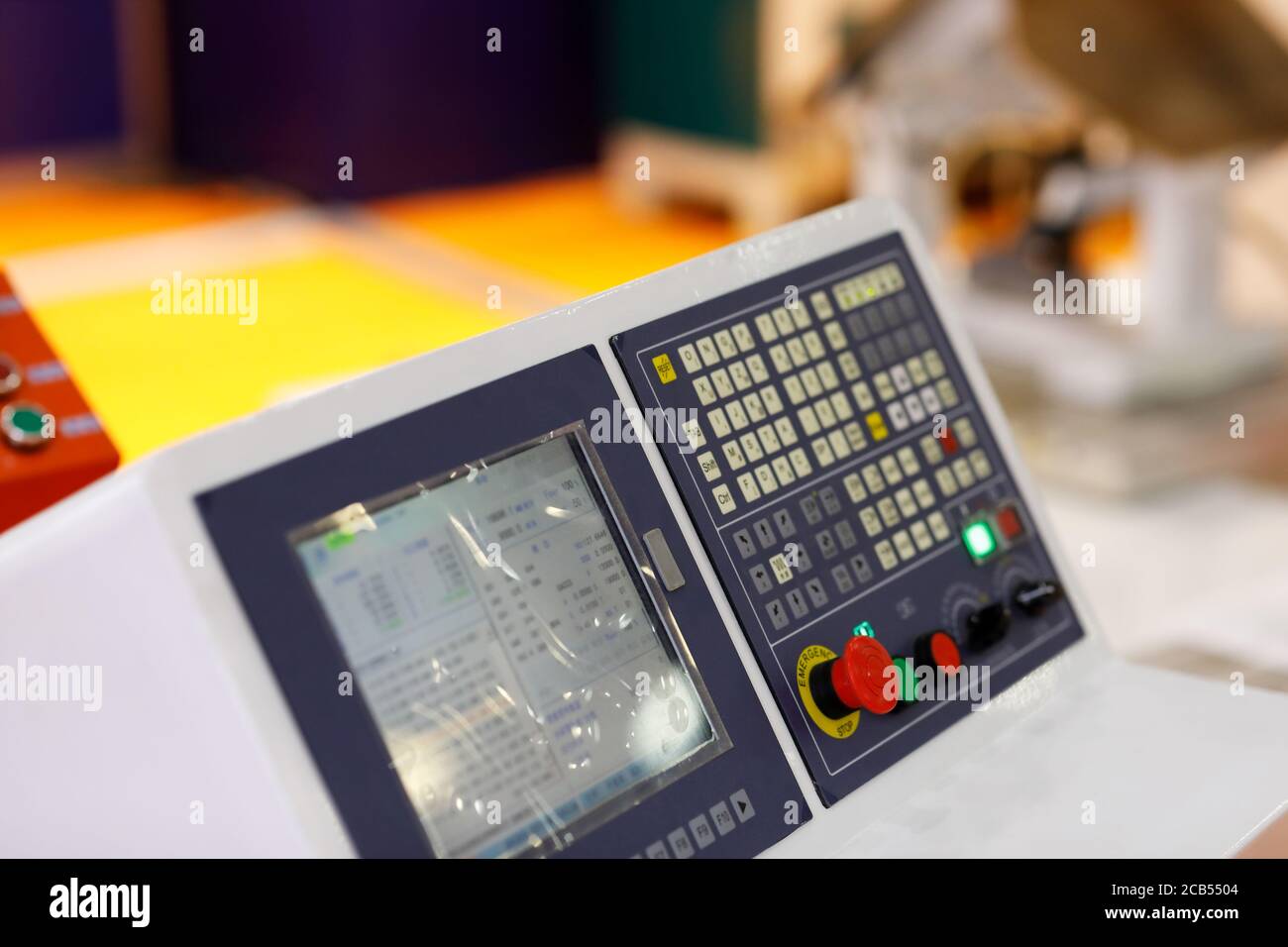 Cnc control panel industrial machinery hi-res stock photography and ...