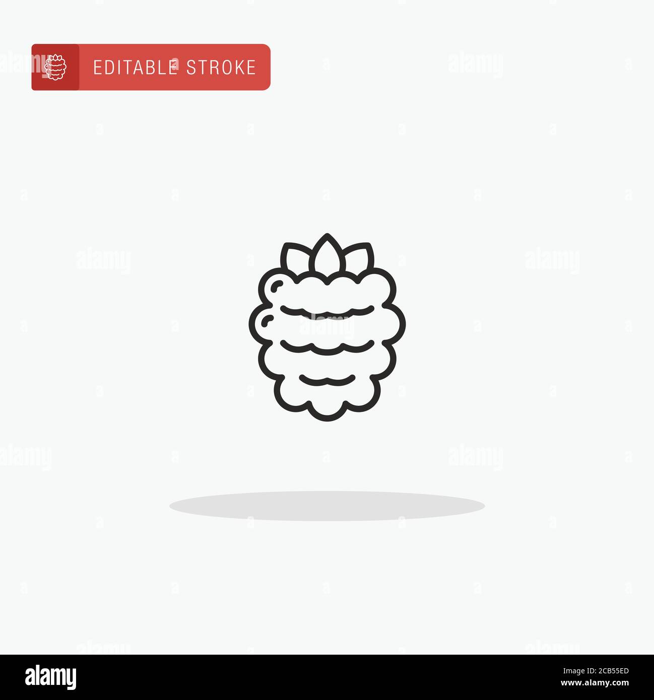 Blackberry icon vector. Blackberry icon for presentation Stock Vector ...