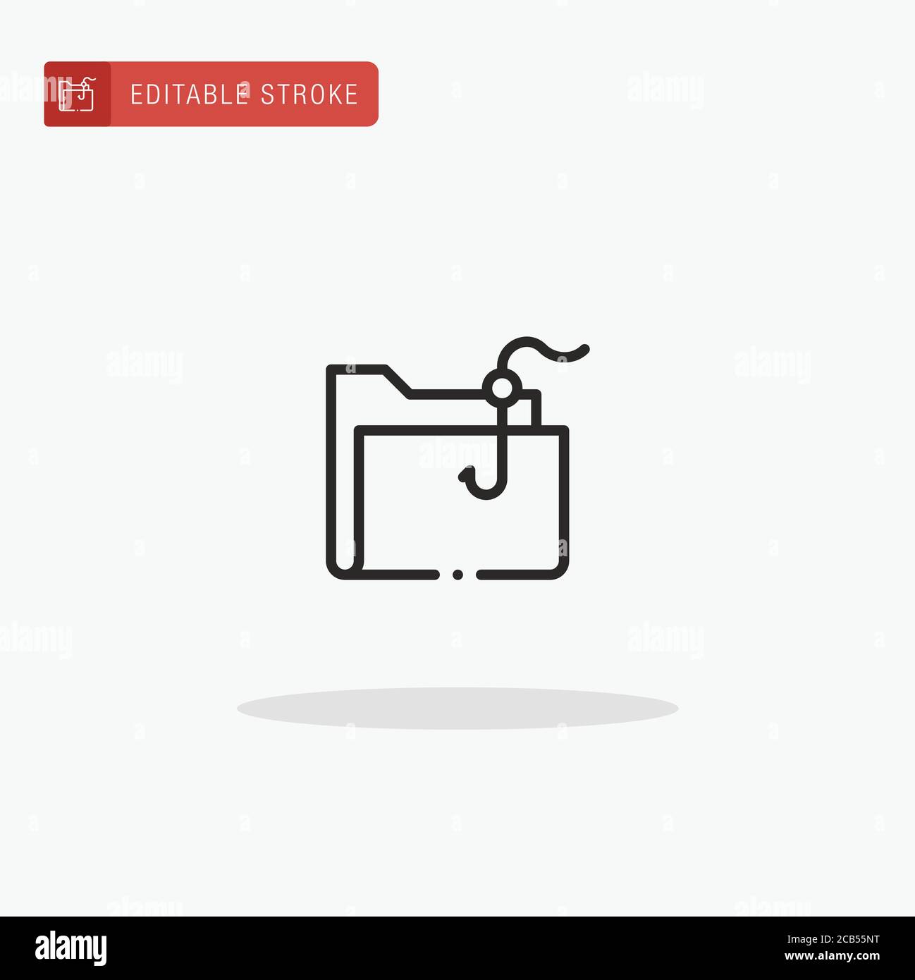 Phishing icon vector. Phishing icon for presentation Stock Vector Image ...