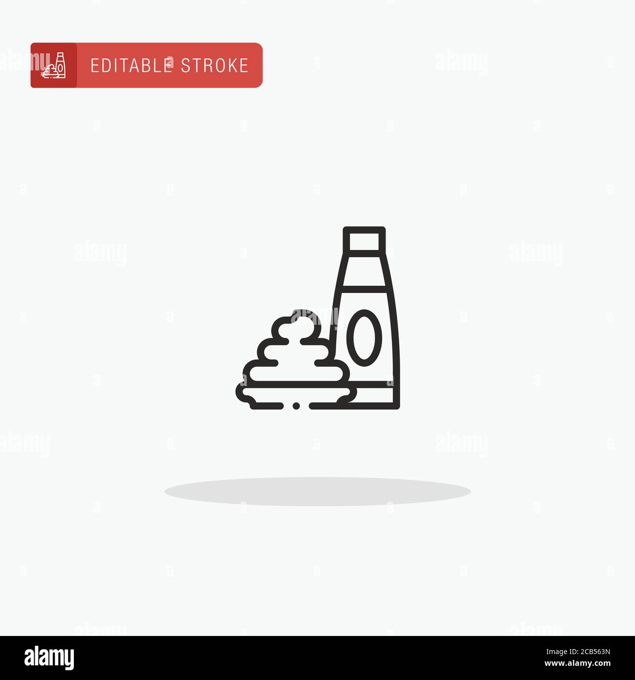 Wasabi bowl icon cartoon Cut Out Stock Images & Pictures - Alamy