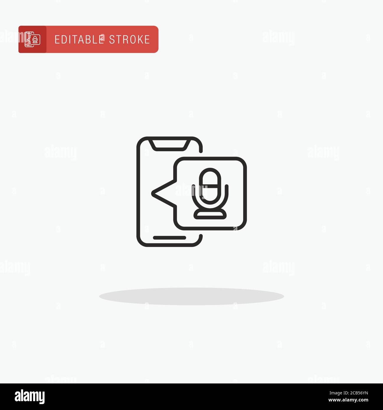 Recording icon vector. Recording icon for presentation Stock Vector ...