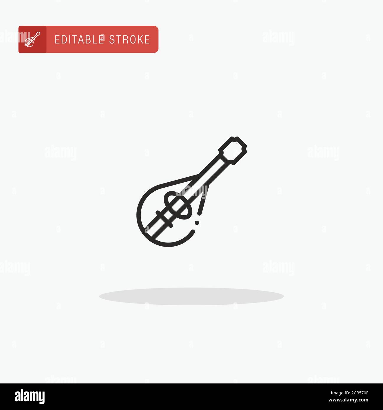 Mandolin icon vector. Mandolin icon for presentation Stock Vector Image ...