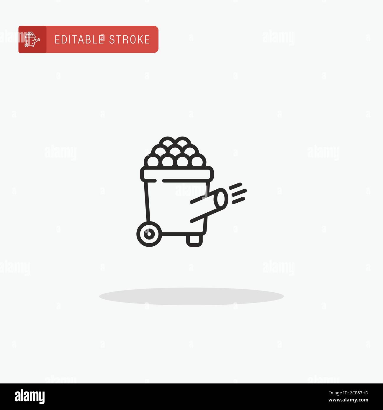 Cannon icon vector. Cannon icon for presentation Stock Vector Image ...