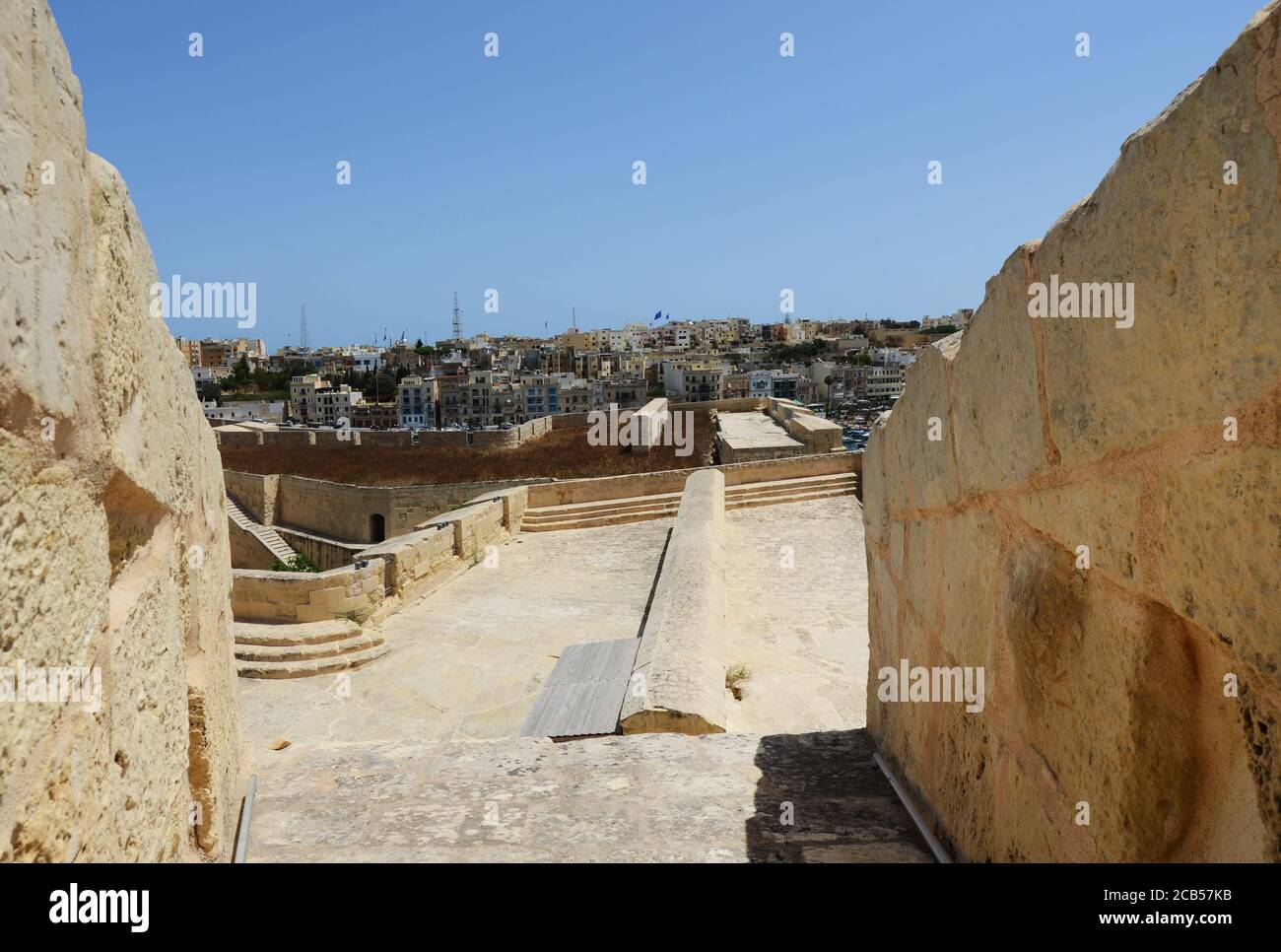 Malta at war museum in BIrgu, Malta Stock Photo - Alamy