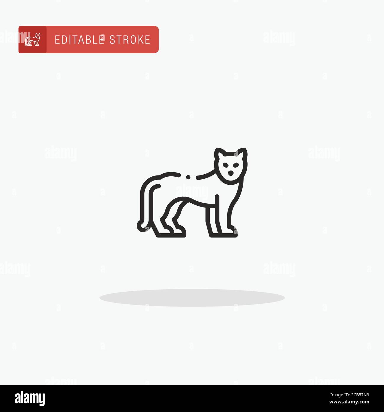 Panther icon vector. Panther icon for presentation Stock Vector Image ...