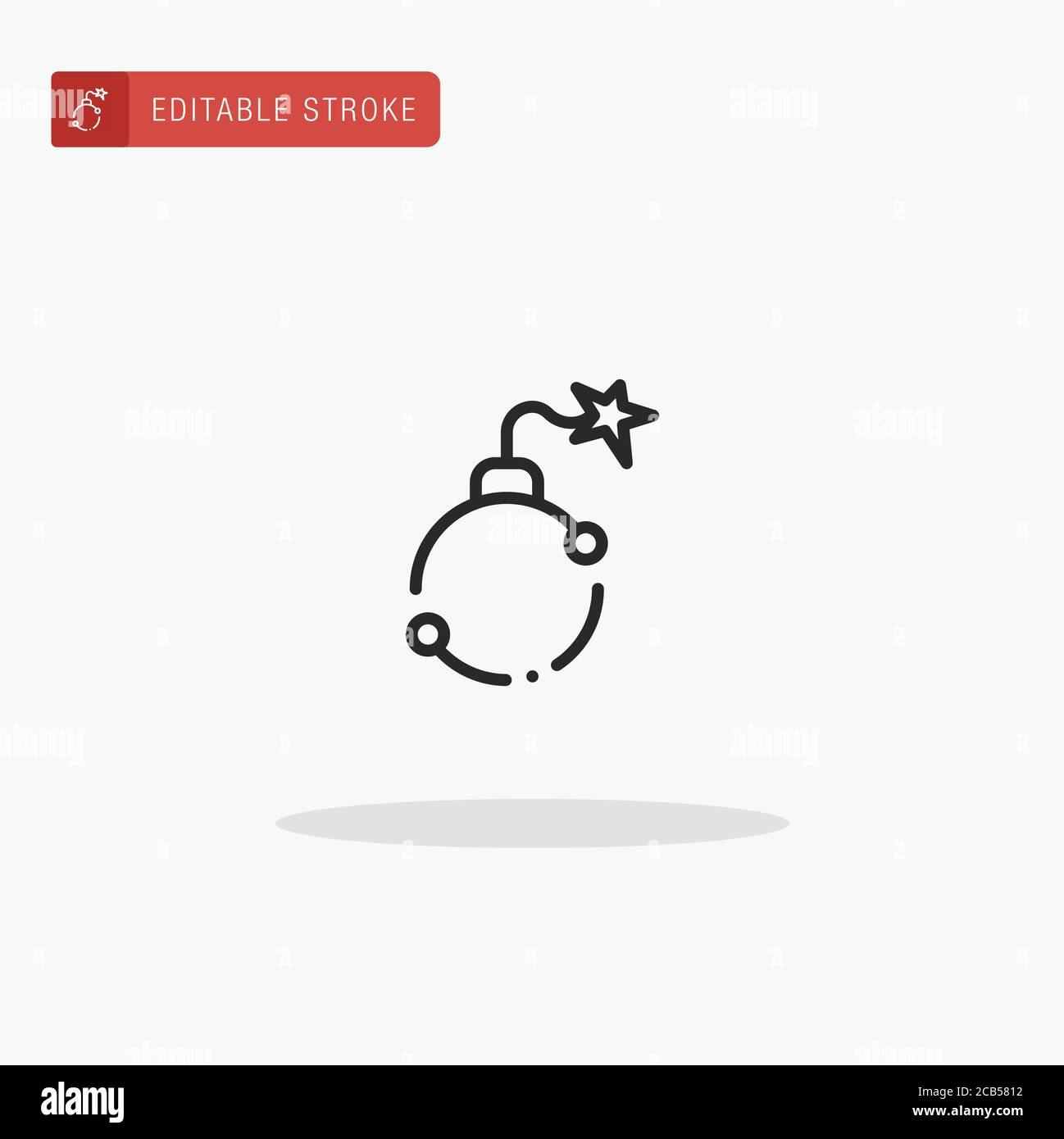 Bomb icon vector. Bomb icon for presentation Stock Vector Image & Art ...