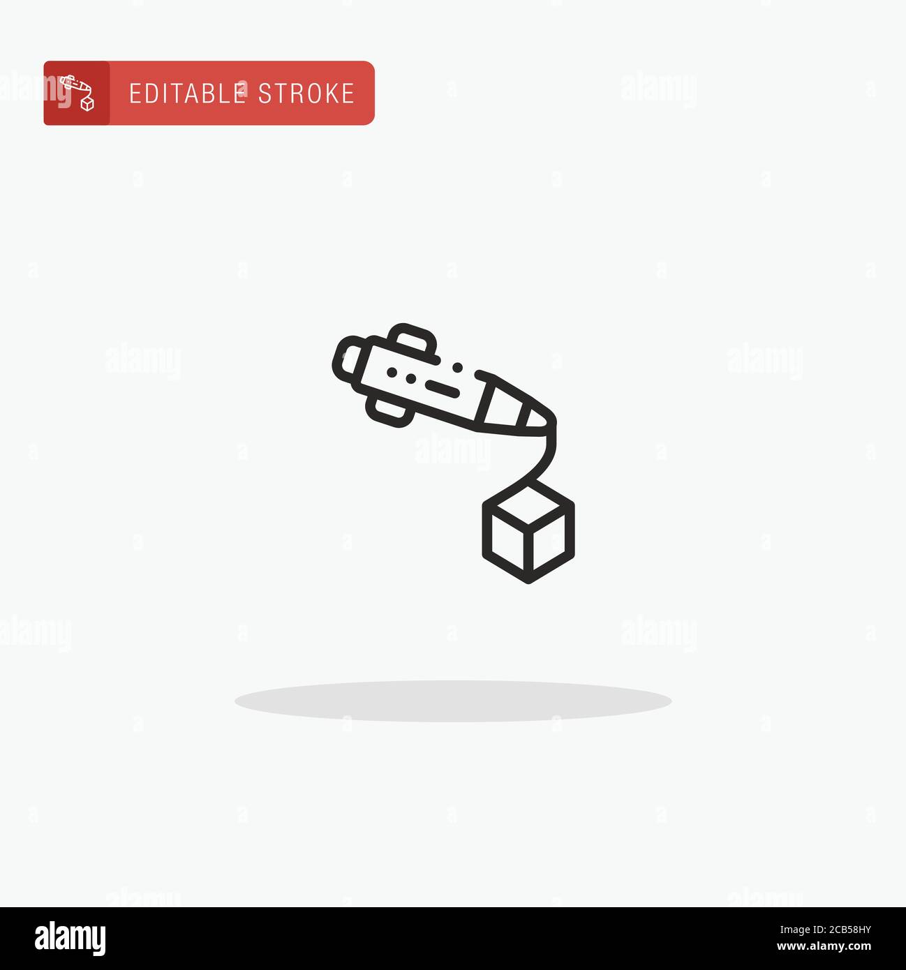 3d printing pen icon Stock Vector Images - Alamy