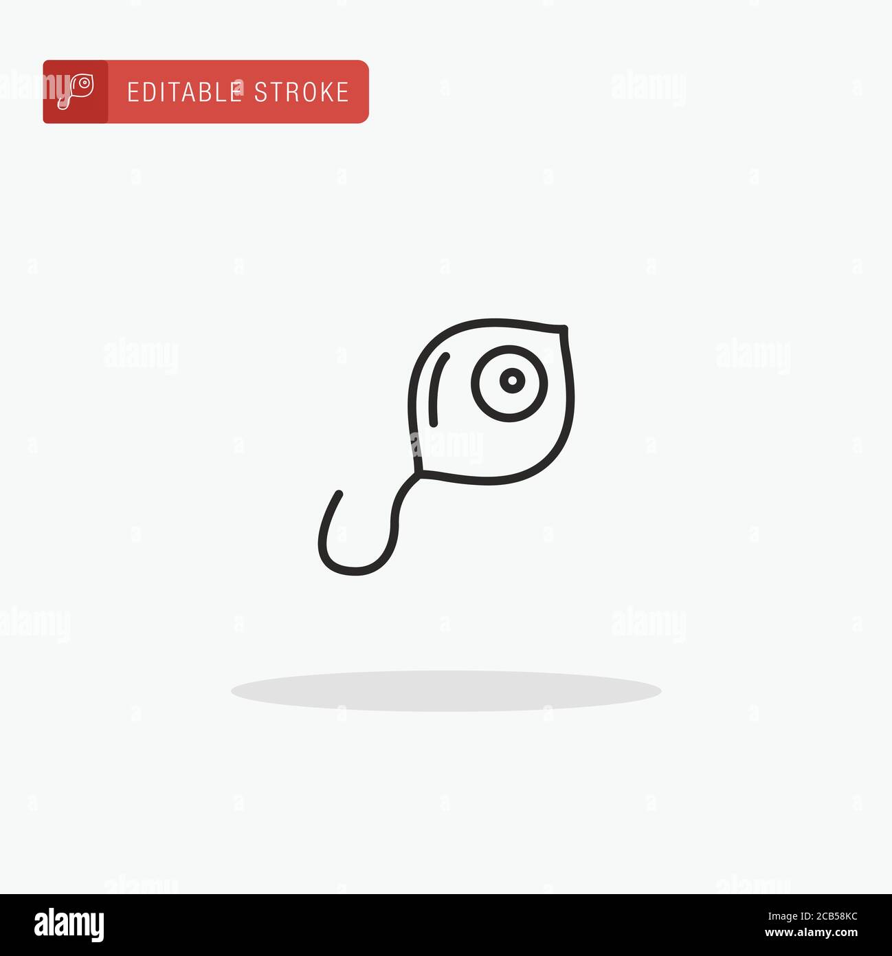 Microbe icon vector. Microbe icon for presentation Stock Vector Image ...