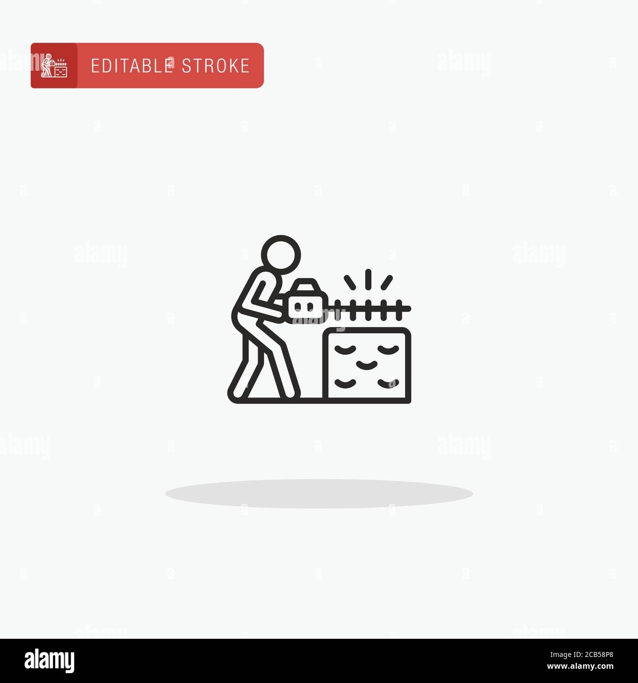 Hedge icon vector. Hedge icon for presentation Stock Vector Image & Art ...