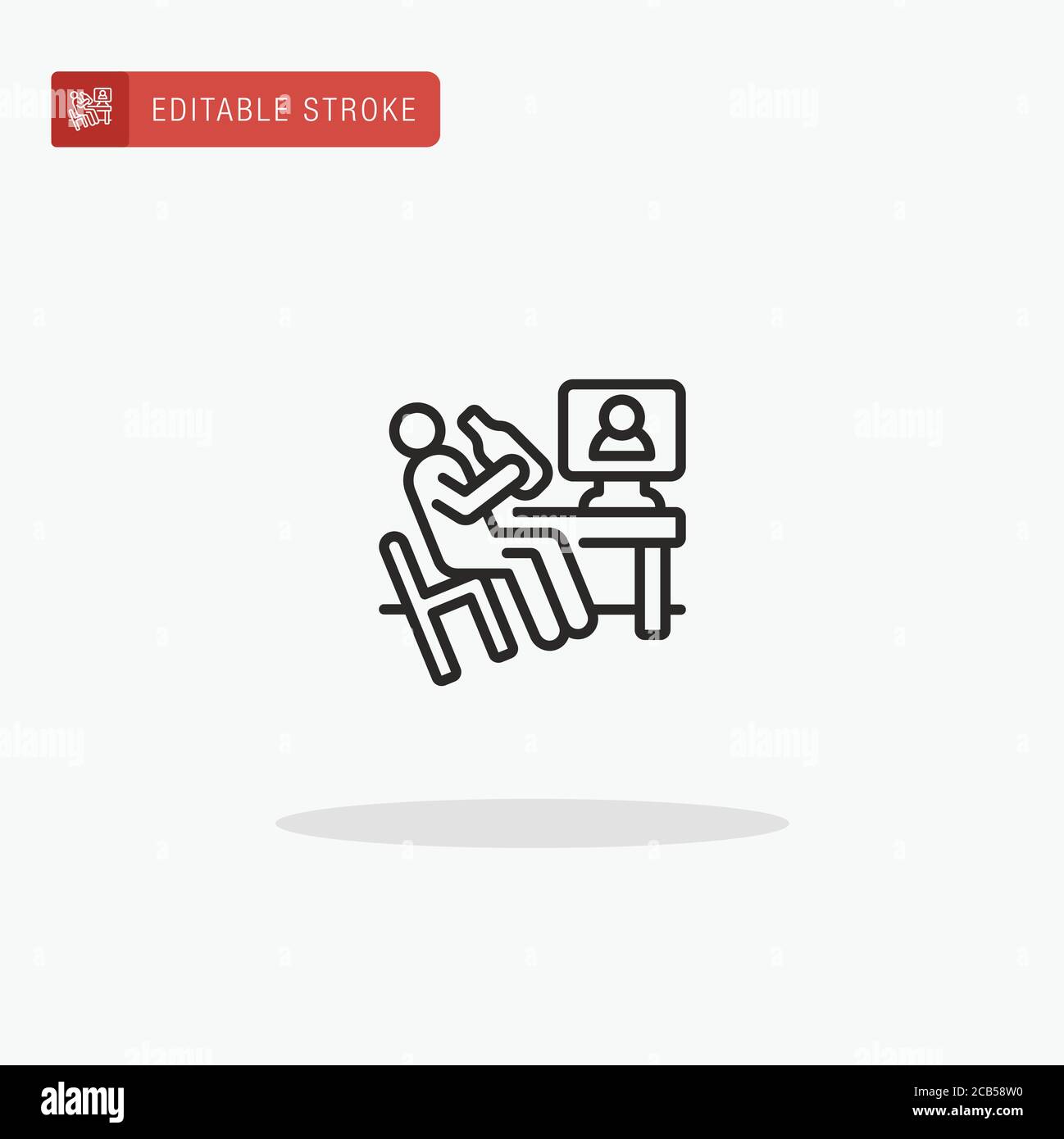 Drinking icon vector. Drinking icon for presentation Stock Vector Image ...
