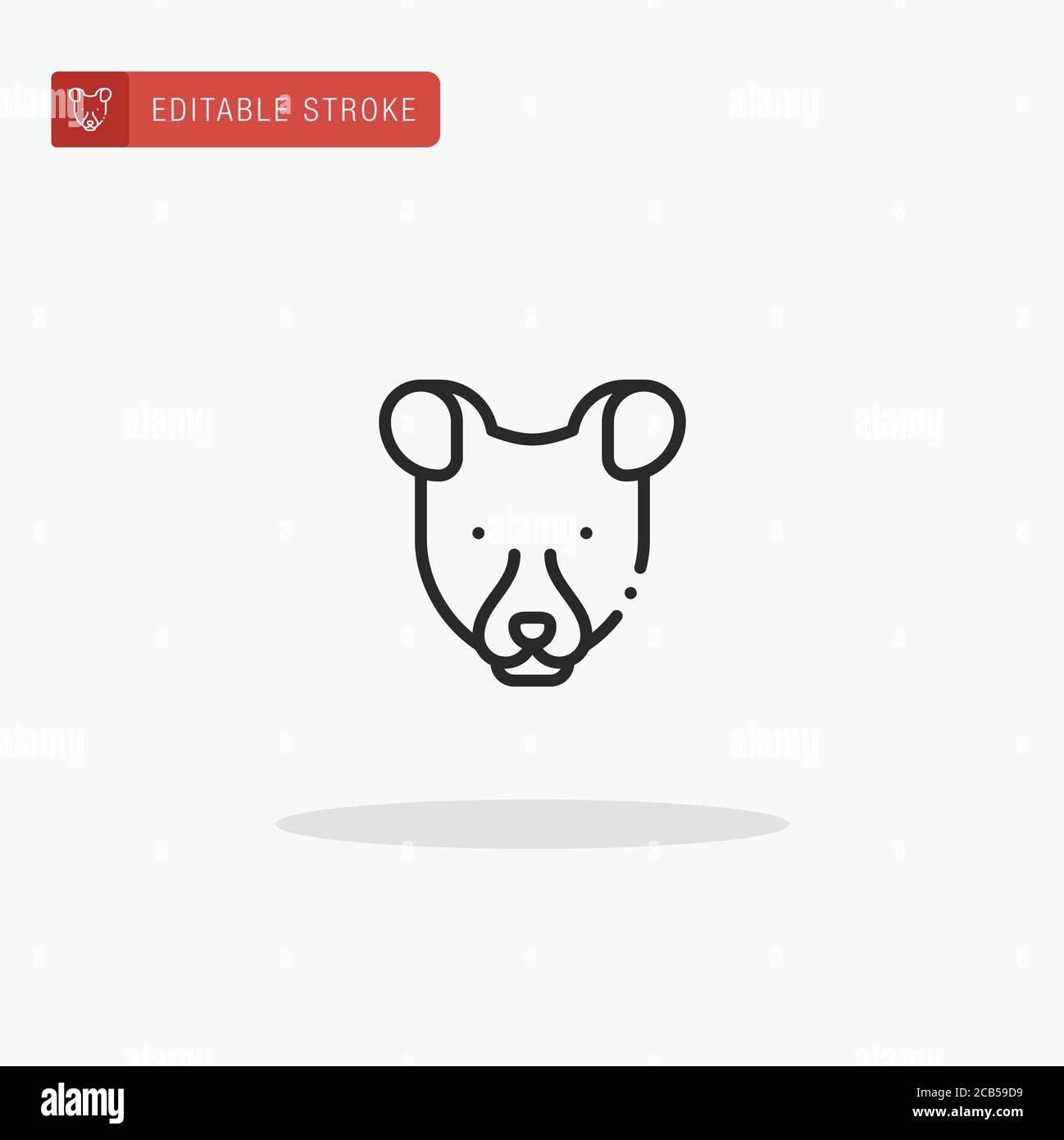 Fossa icon vector. Fossa icon for presentation Stock Vector Image & Art ...