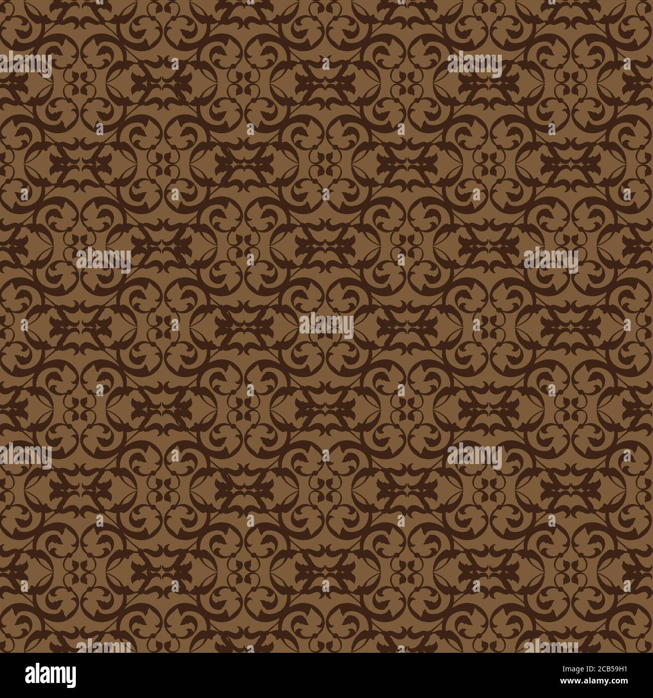 Modern motifs design of Jepara batik with soft dark brown color design ...