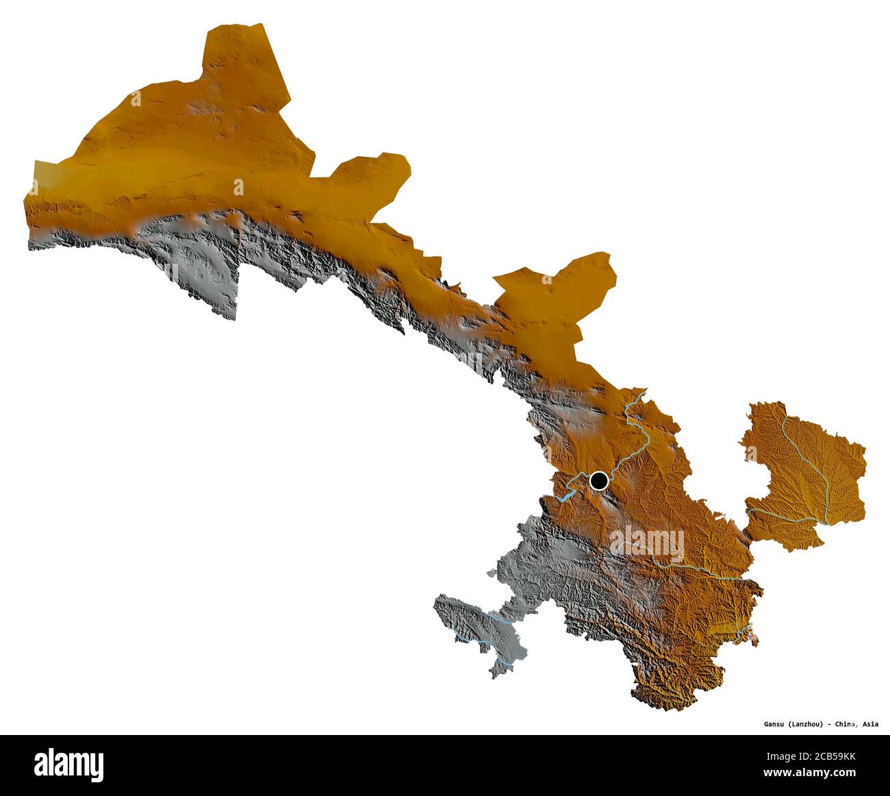 Gansu territory hi-res stock photography and images - Alamy