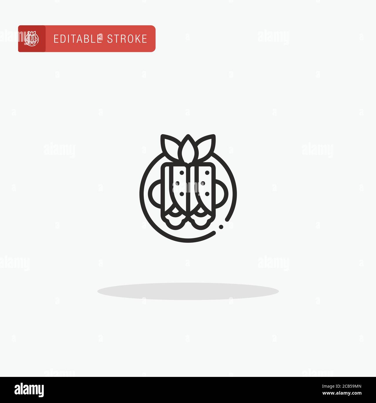 Wrap icon vector. Wrap icon for presentation Stock Vector Image & Art ...