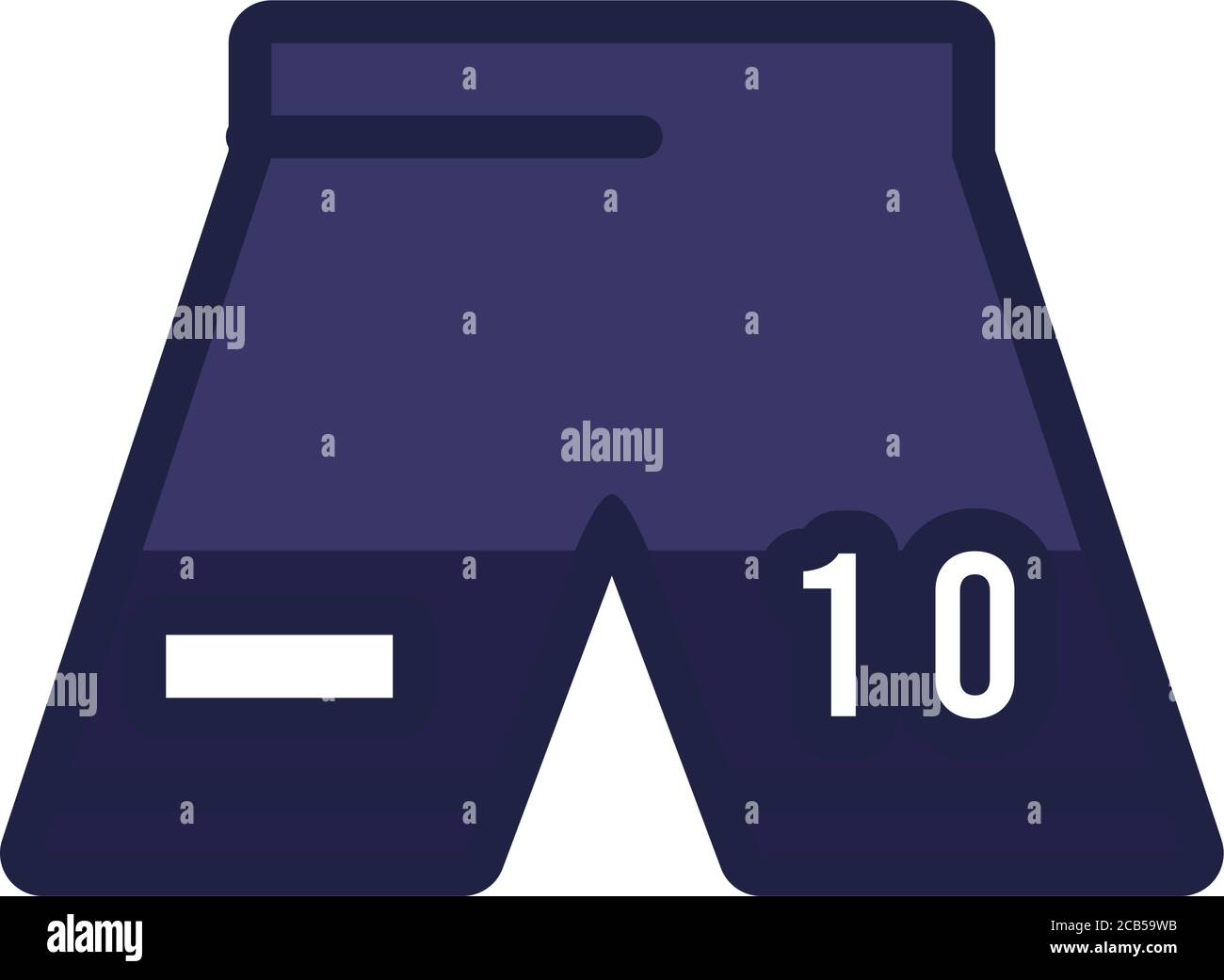 soccer captain short line and fill style icon vector illustration ...