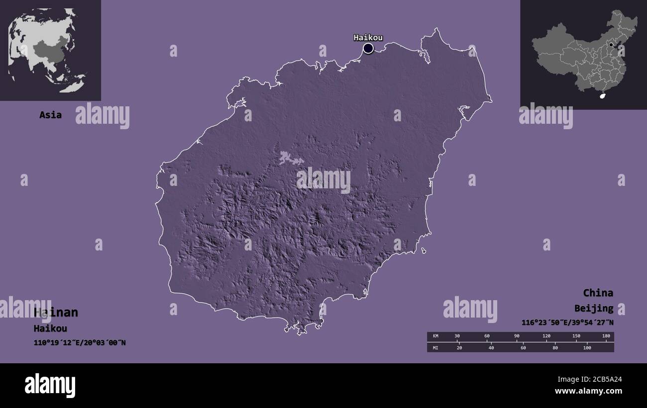Hainan Map High Resolution Stock Photography and Images - Alamy