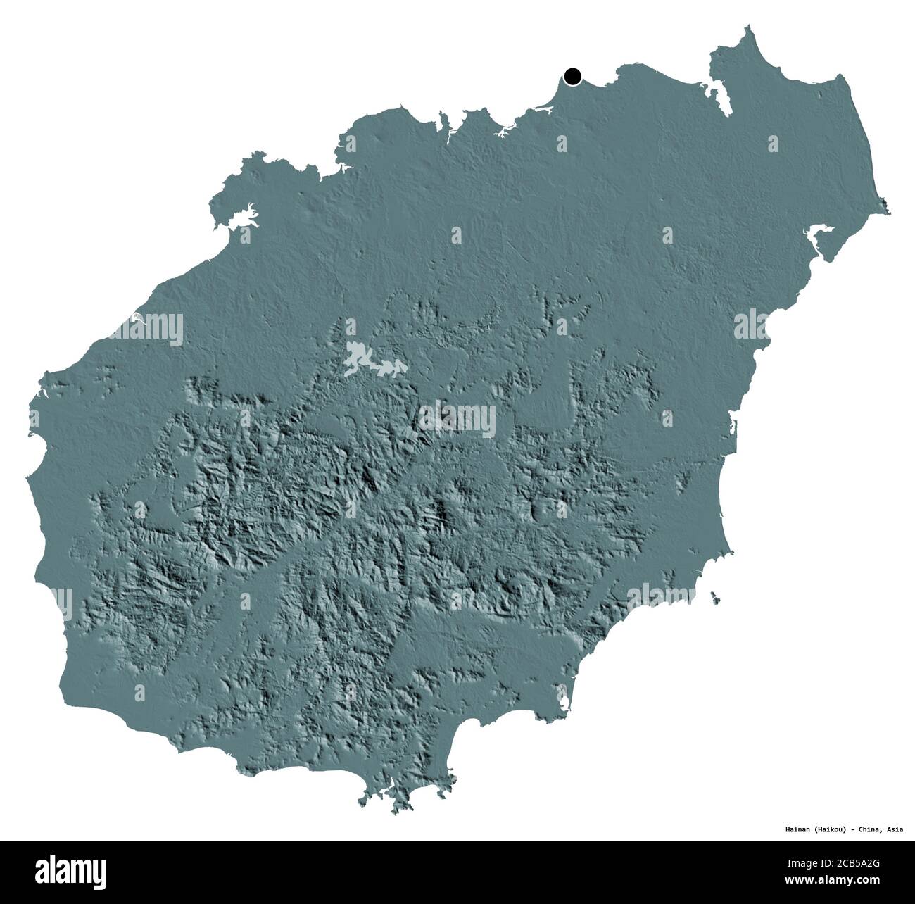 Hainan china asia map hi-res stock photography and images - Alamy