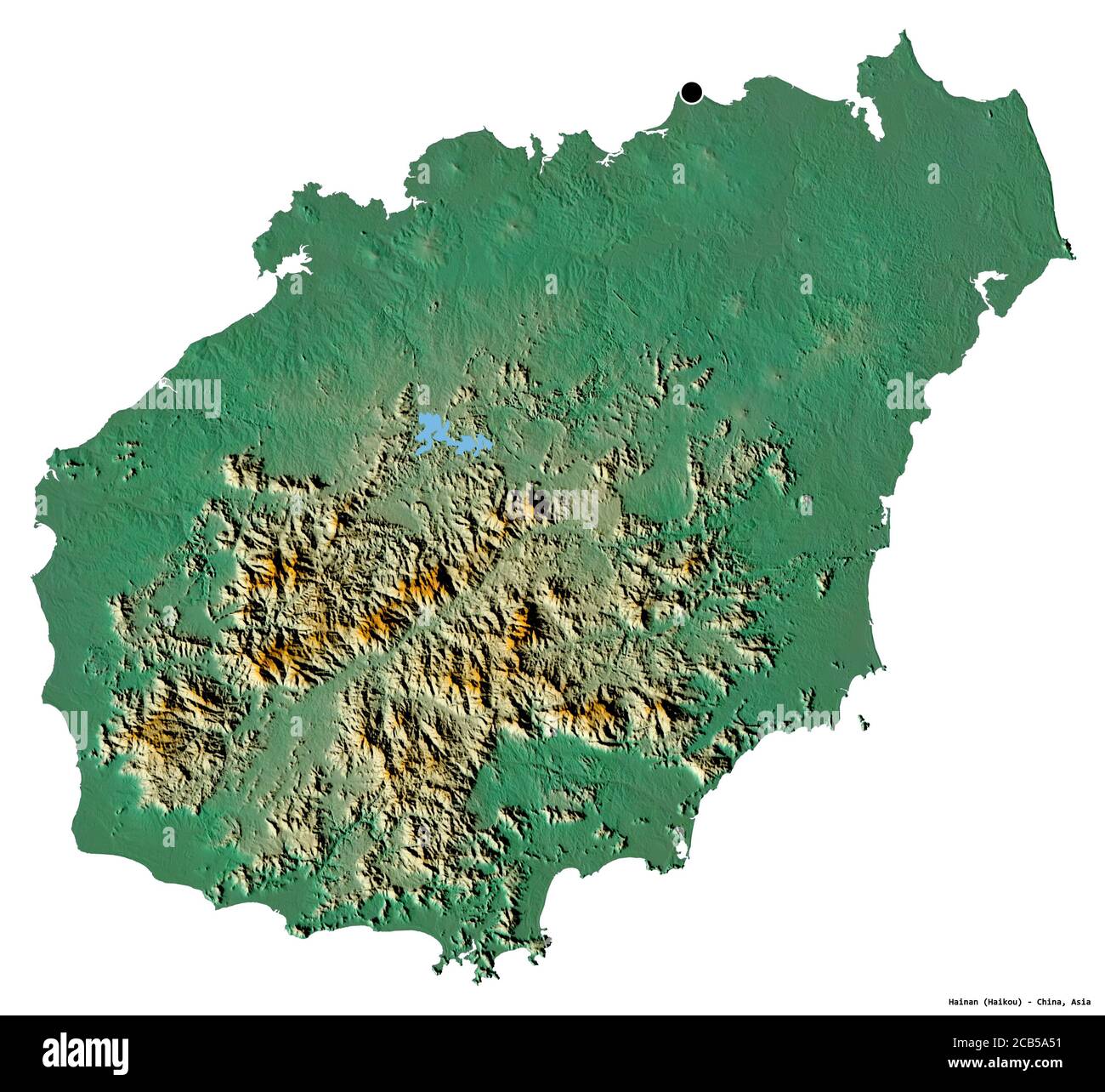 Hainan map Cut Out Stock Images & Pictures - Alamy