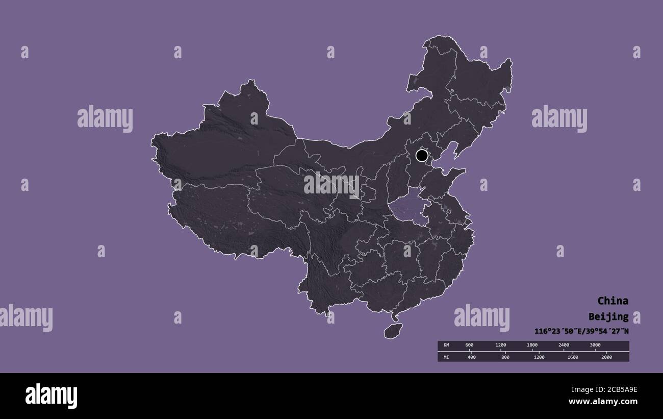 Map Henan Province China High Resolution Stock Photography and Images ...