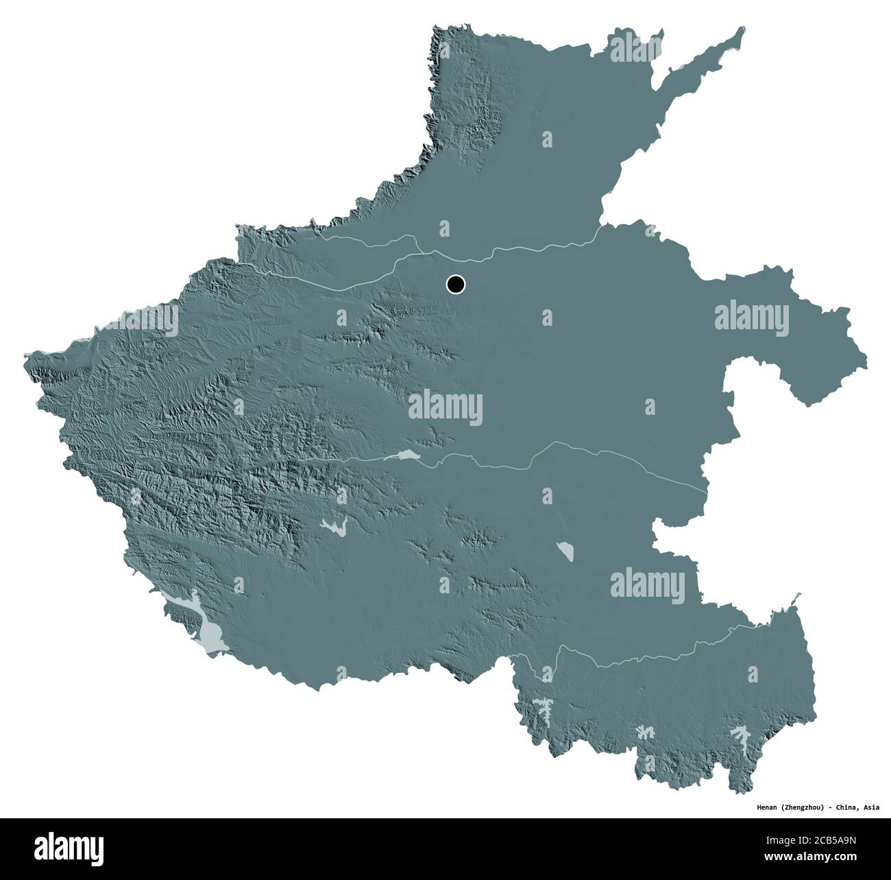 Map henan province china hi-res stock photography and images - Alamy
