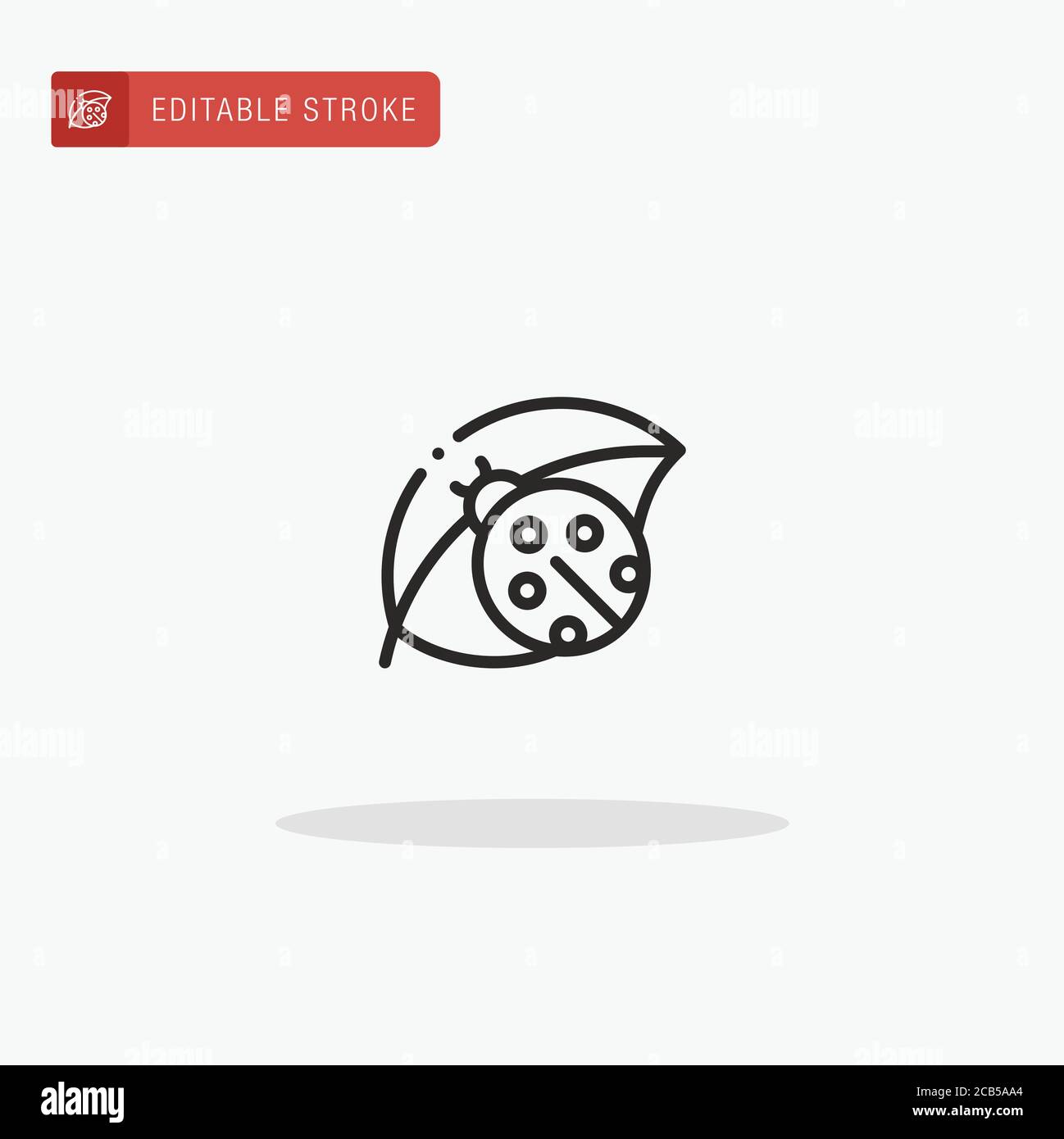 Ladybird icon vector. Ladybird icon for presentation Stock Vector Image ...