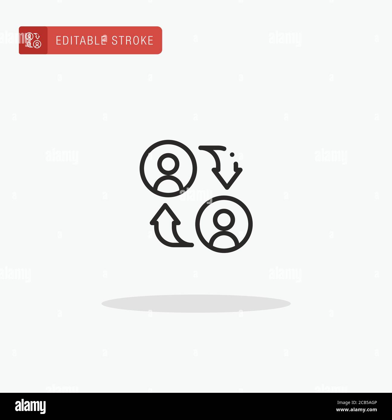 Change icon vector. Change icon for presentation Stock Vector Image ...