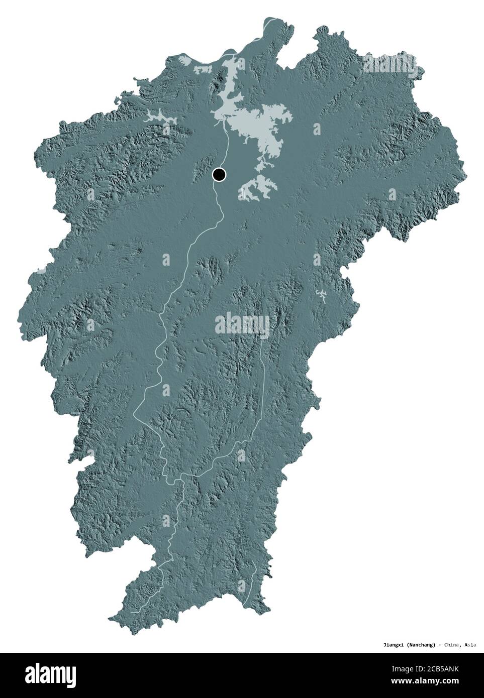 Jiangxi china asia map hi-res stock photography and images - Alamy