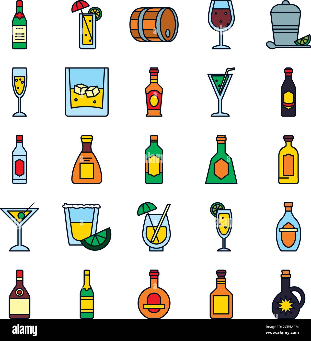 Champagne glass icon over Stock Vector Images - Alamy