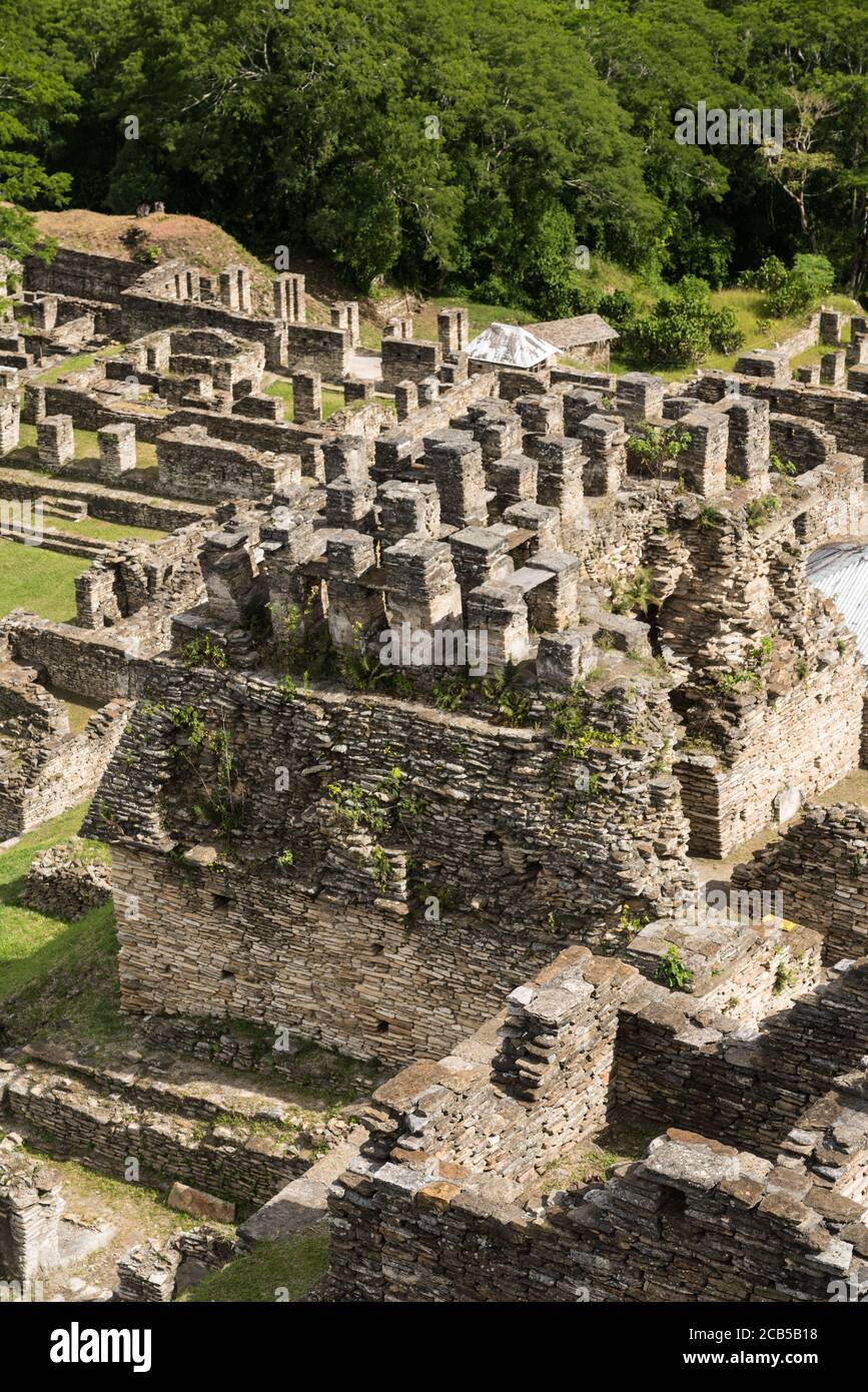 The Acropolis of Tonina is built on seven terraces above the Main Plaza ...