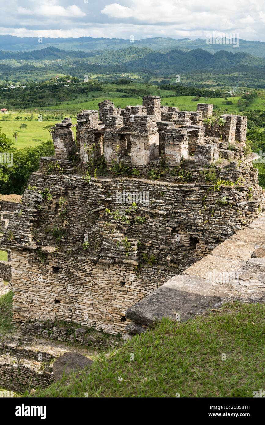 The Acropolis of Tonina is built on seven terraces above the Main Plaza ...