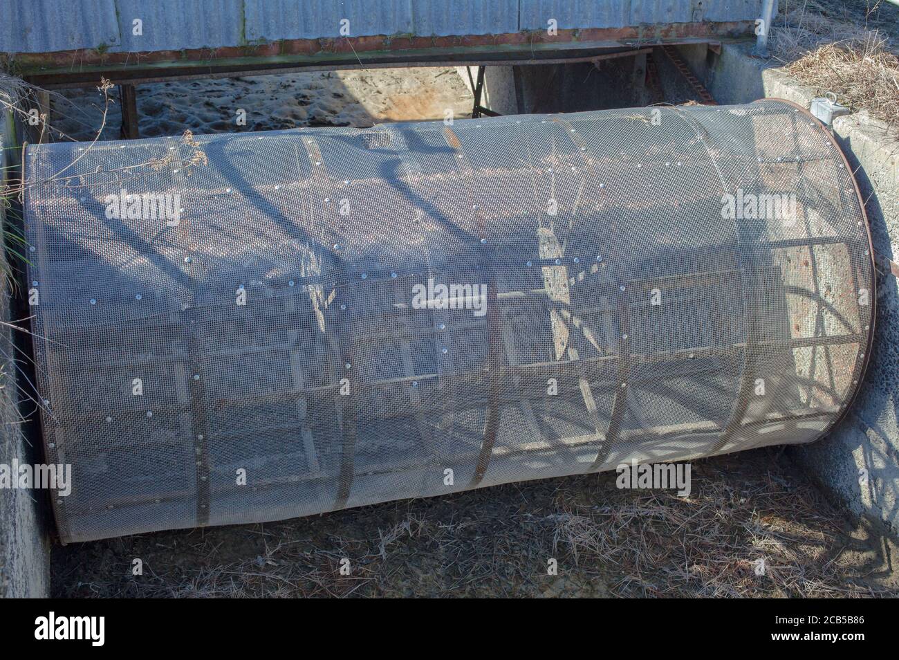 New Zealand Countryside Scenes: Irrigation Infrastructure: control ...