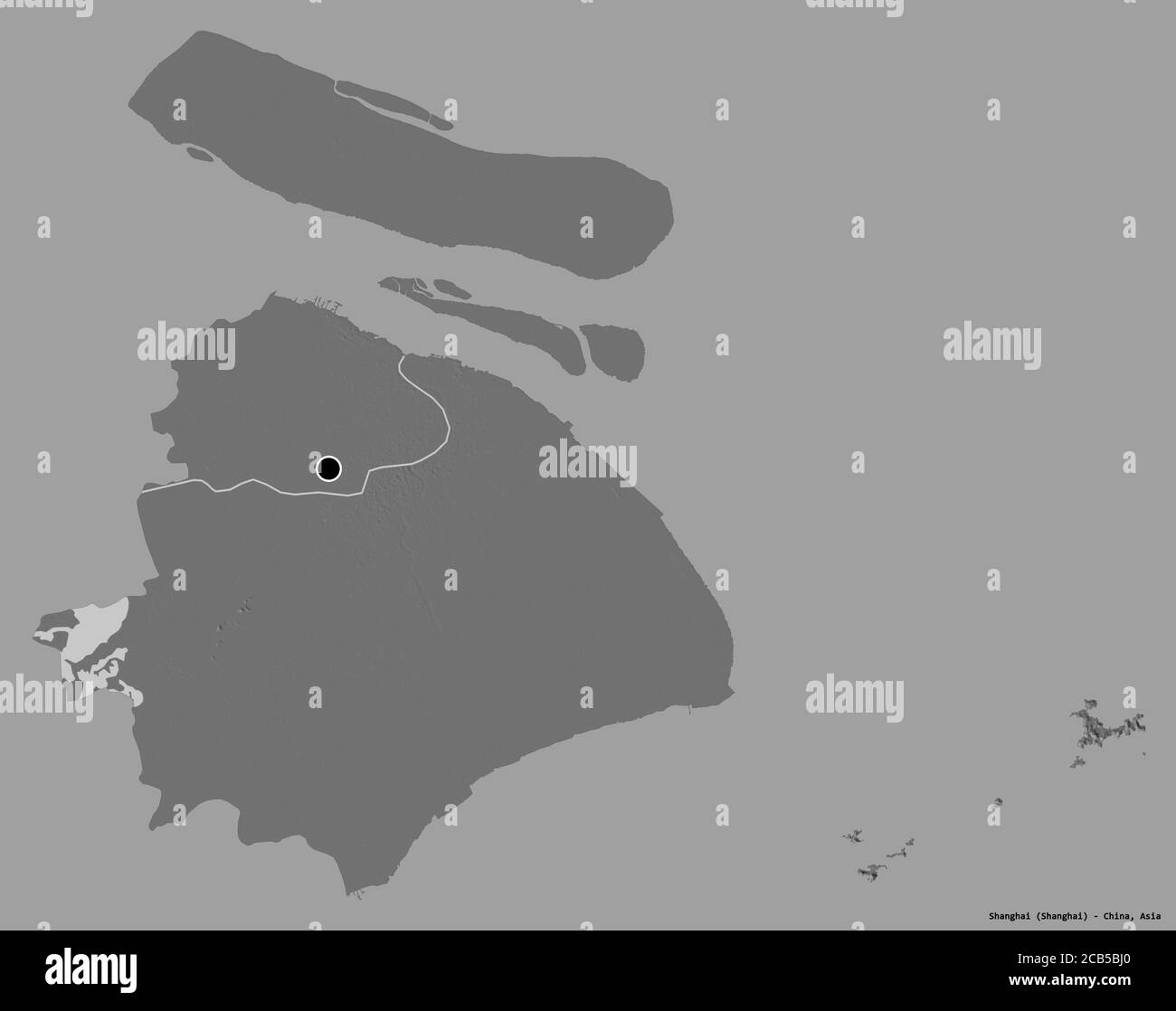 China map shanghai Black and White Stock Photos & Images - Alamy