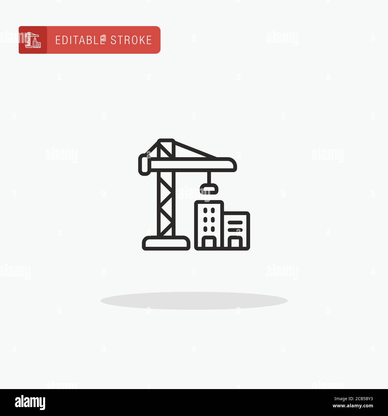 Crane icon vector. Crane icon for presentation Stock Vector Image & Art ...