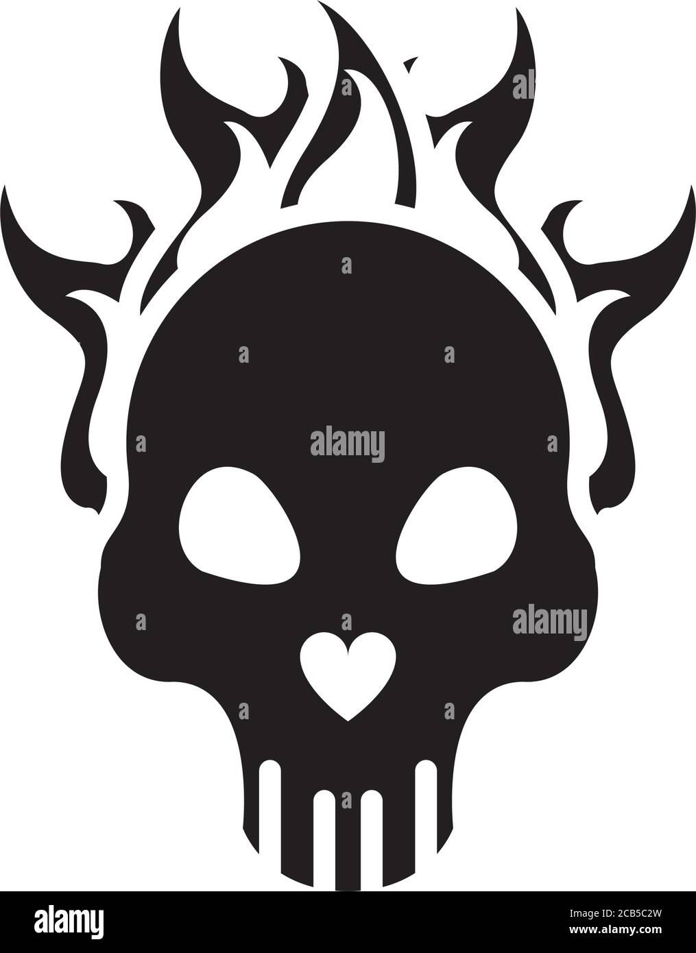 Catching Fire Stencil