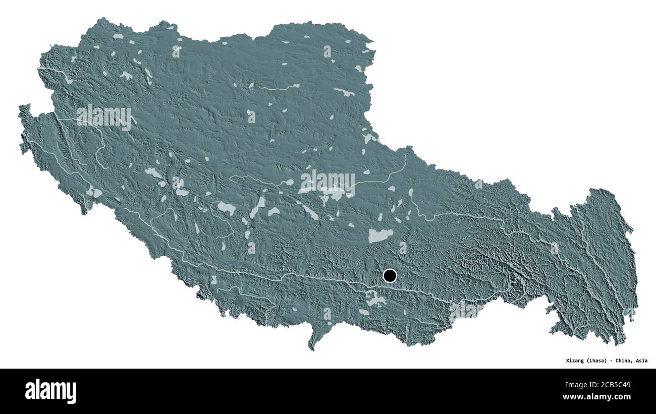 Xizang Map