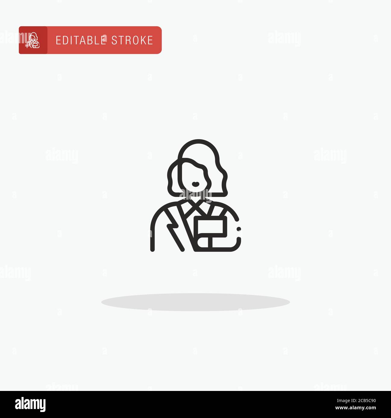 Teacher icon vector. Teacher icon for presentation Stock Vector Image ...